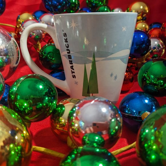 Starbucks | Dining | Starbucks 21 Winter Scene Coffee Mug Cocoa Tea Cup ...